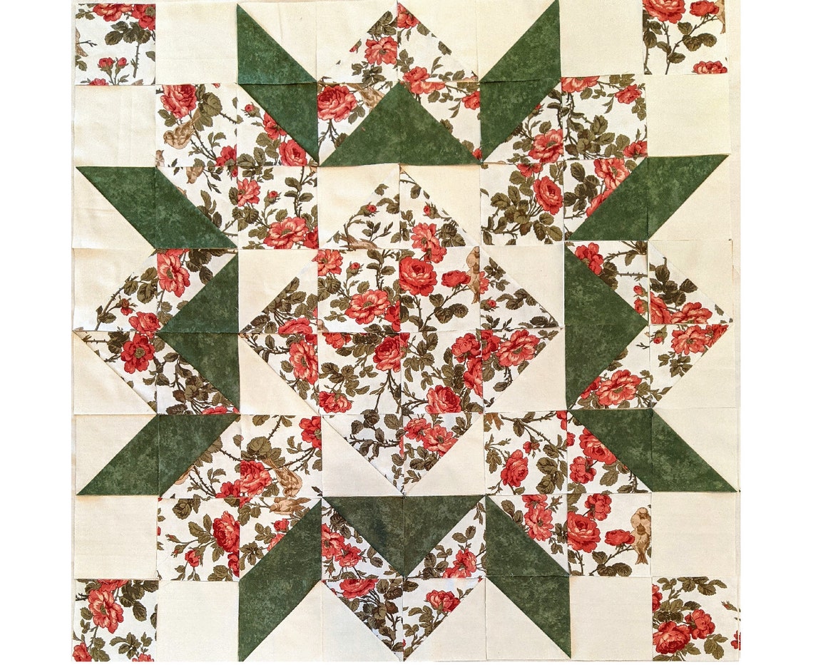 ROSE PATCH Quilt Kit - Etsy