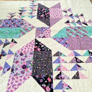 WIND DRIFTER Quilt for Sale / Butterfly Custom Quilting & Windham in ...