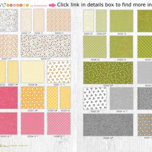 SPRING CHICKEN - Moda Fabric by Sweetwater / Gingham, Spring Colors ...