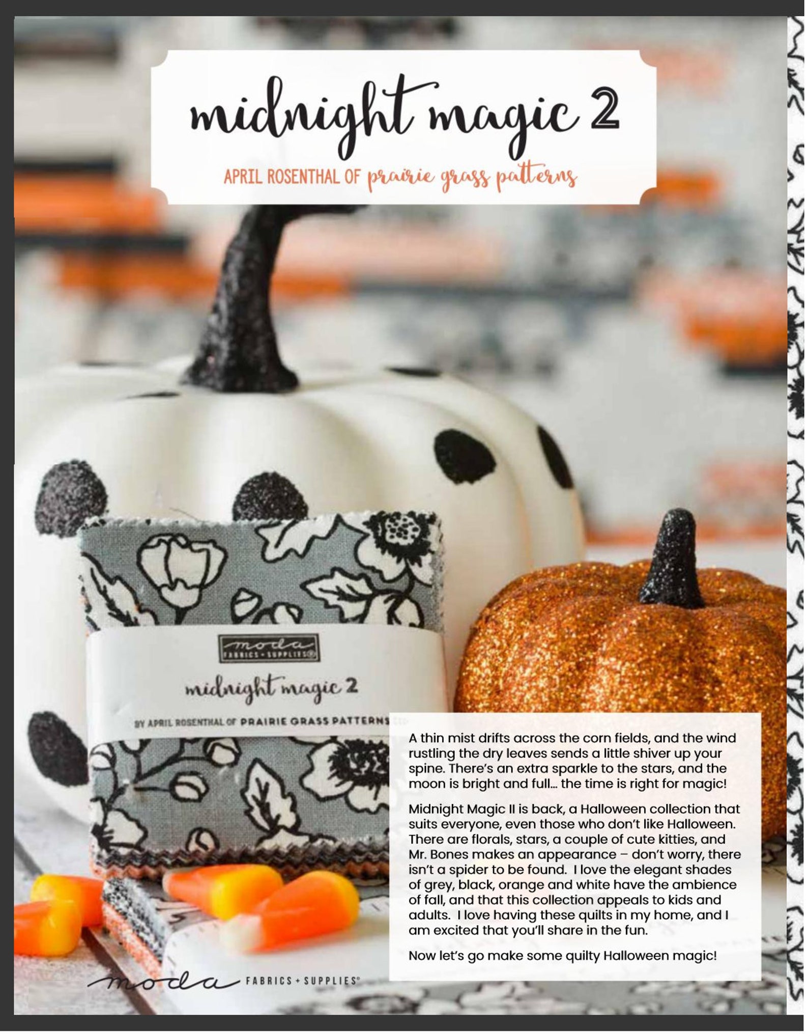 EAT ME Quilt Pattern / Make With Moda Midnight Magic 2 Fabric - Etsy