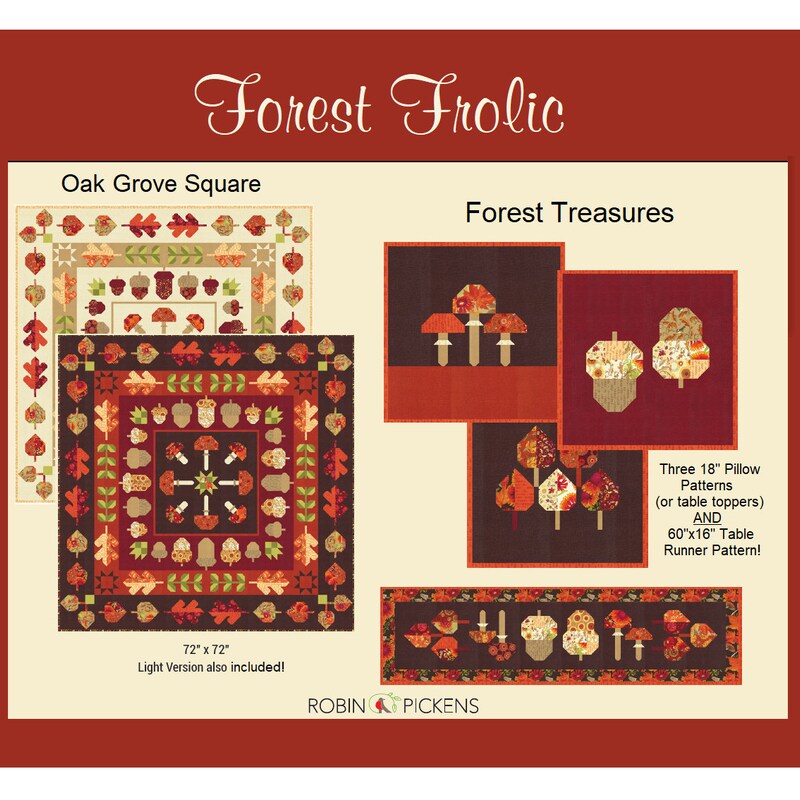 Oak Leaf Quilt Pattern Etsy 6784