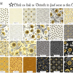 BEE GRATEFUL Fabric Panel - Moda Fabric by Deb Strain - Etsy