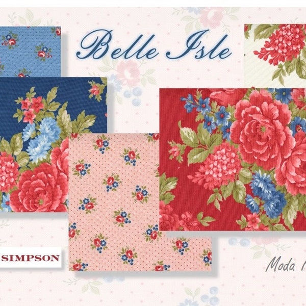 Minick and Simpson Isabella Fat Quarter Bundle - Etsy
