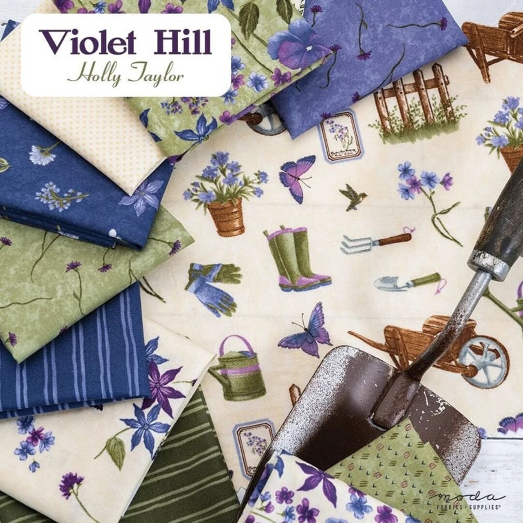 Violet Hill Collection - Moda Fabric by Holly Taylor - Etsy