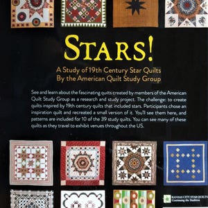 Stars! A Study of 19th Century Star Quilts Book - Etsy