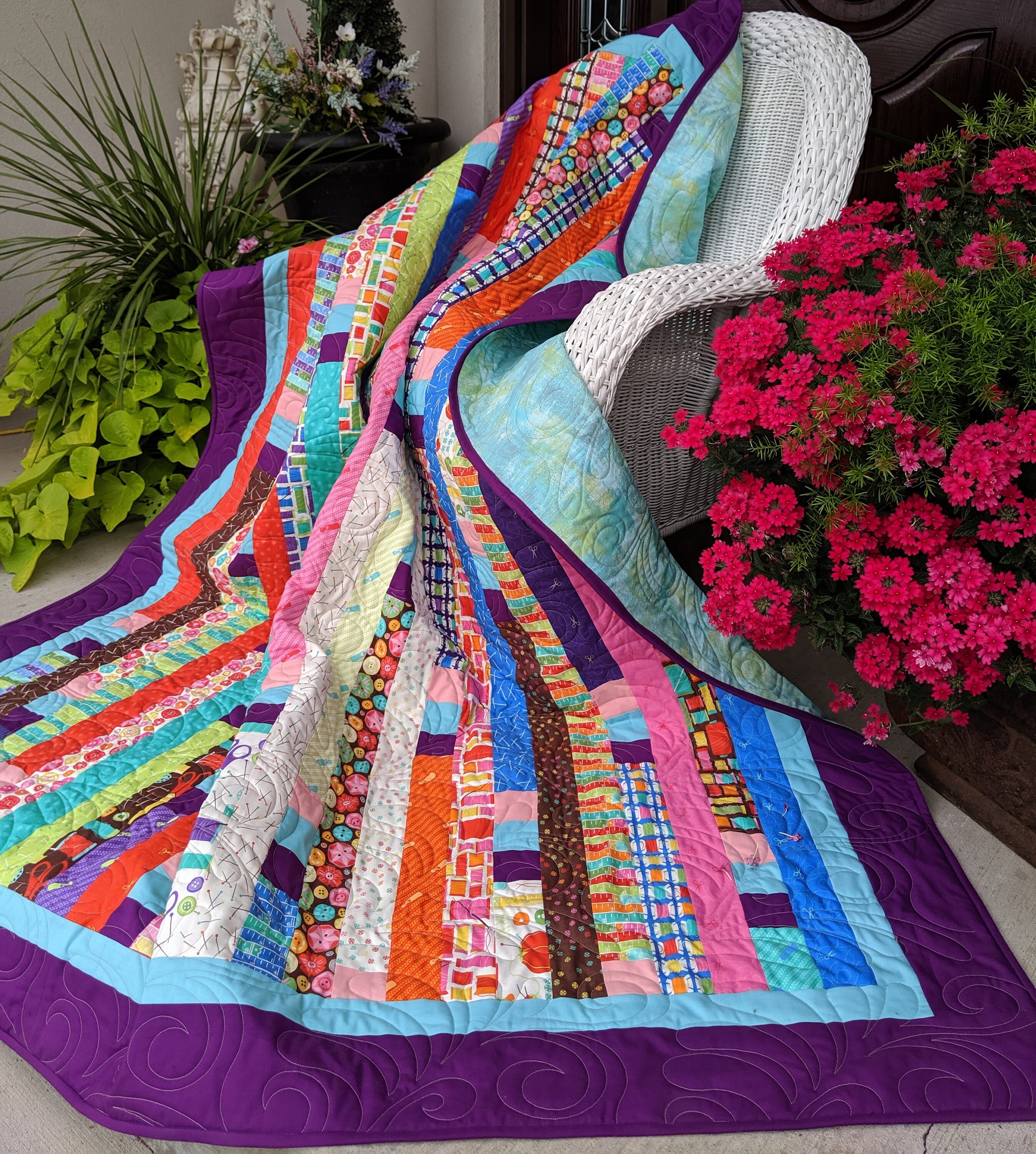 THE SHOP HOP Quilt Kit Moda Sewing Notions Fabric Quilt - Etsy