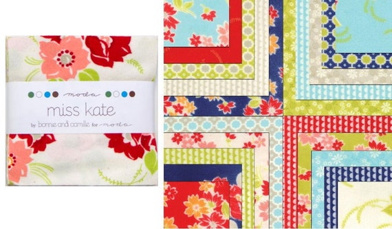 Miss Kate Flannels 5 Charm Pack by Moda | Etsy