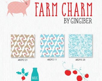 Farm Charm Floral Multi by Gingiber From Moda Fabrics - Etsy