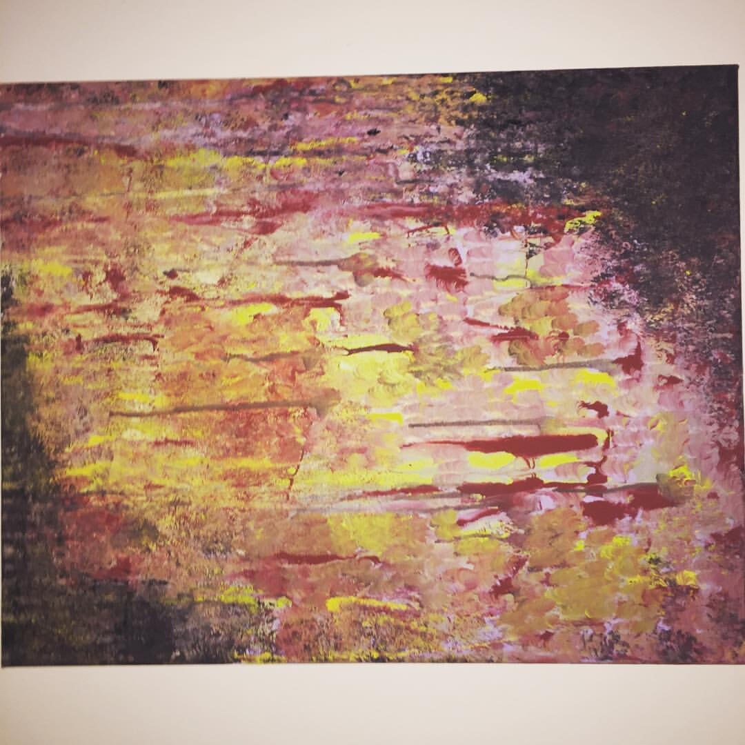 Paint Splatter Abstract Painting - Etsy