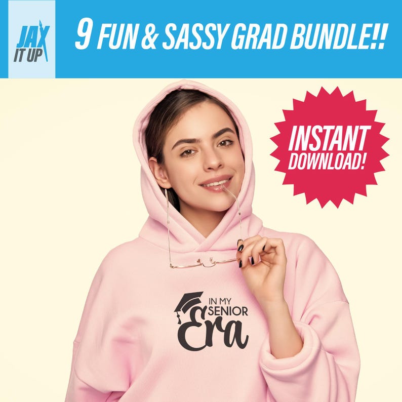 Fun & Sassy Graduation SVG Bundle – Class of 2025 Senior Quotes for ...