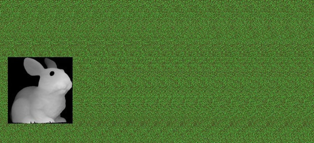 Illustration Stereogram - Hidden 3D Image - Magic Eye 1990s Throwback ...