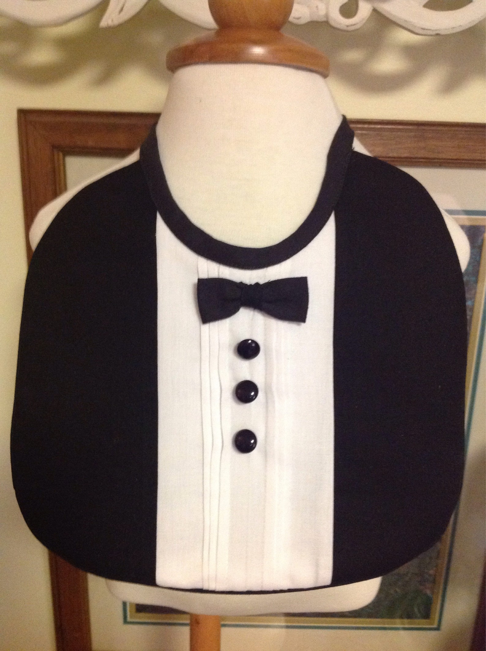Baby Boy Tuxedo Bib Special Occasion Heirloom Pintucks - Etsy 日本