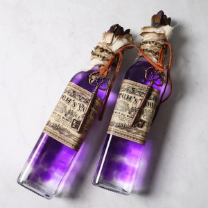 Witch Potion Bottle | Witch's Powder Potion, Wizard Apothecary Potion ...