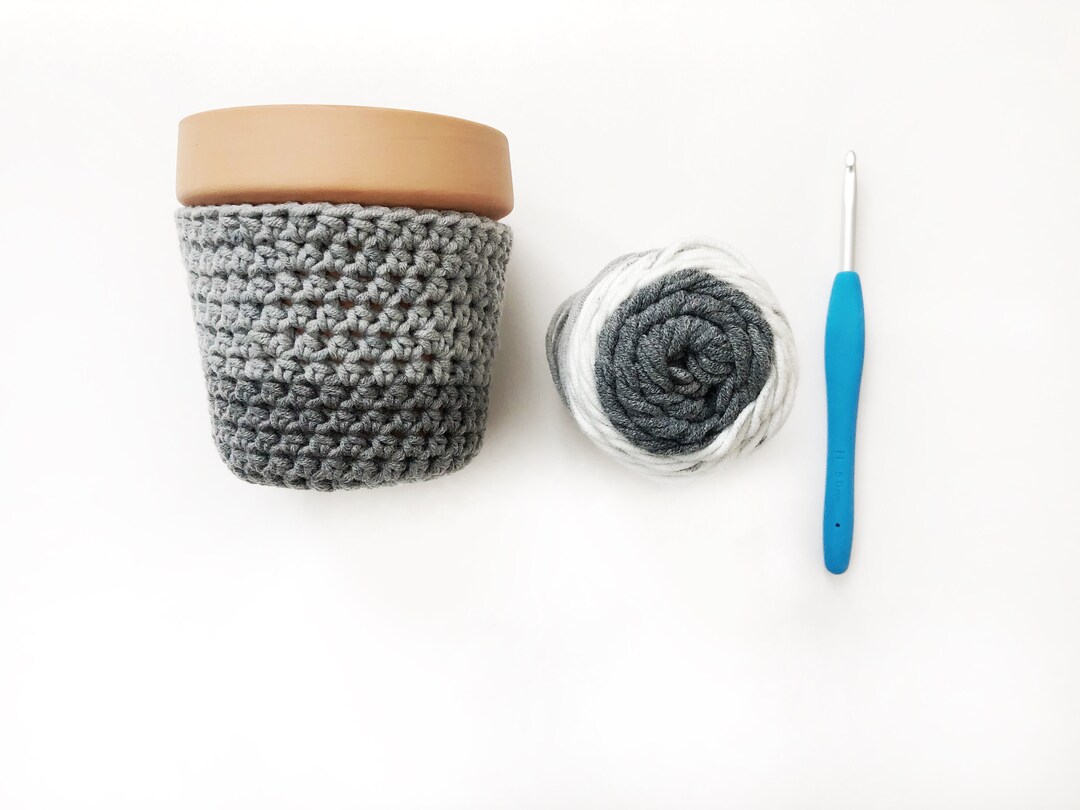 PDF Crochet Pattern: Clay Pot Cover - Etsy