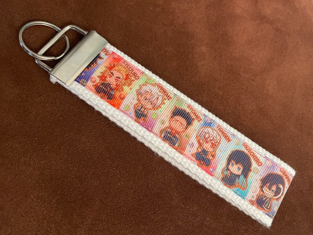 Demon Slayer Characters Key Fob - Etsy