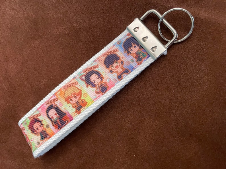 Demon Slayer Characters Key Fob - Etsy