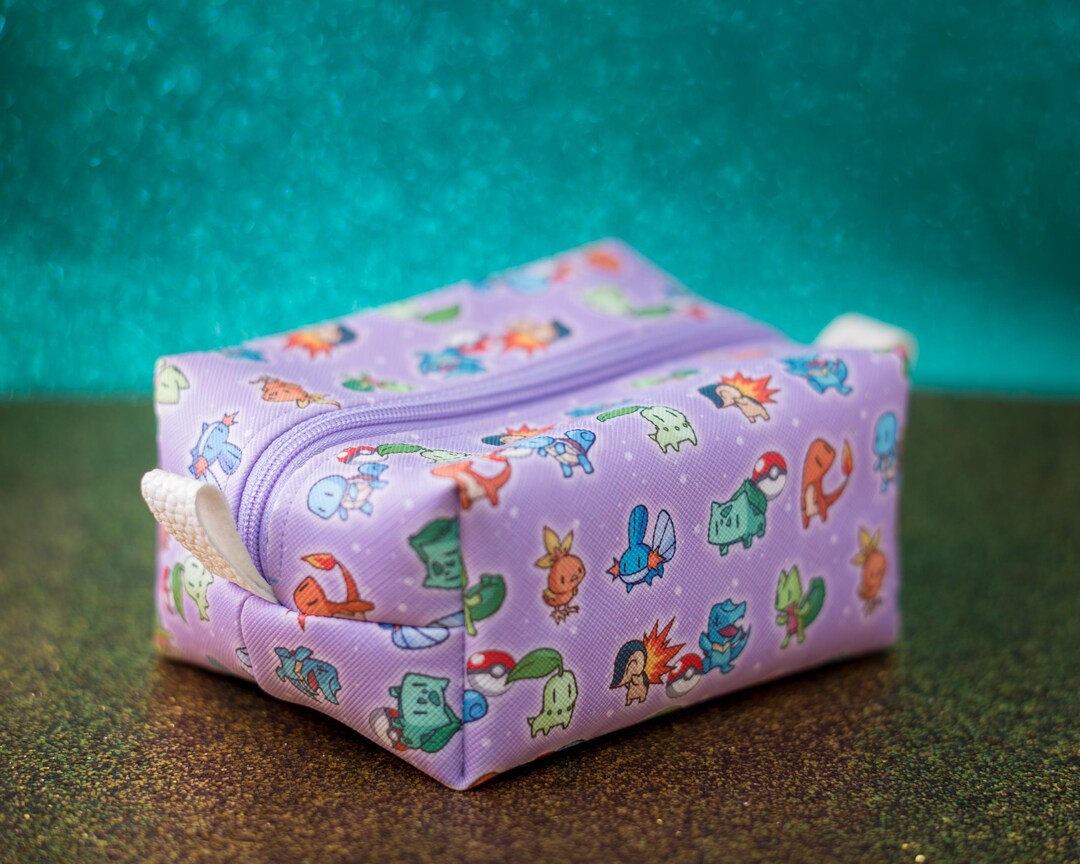Pokemon Zipper Box Pouch - Etsy