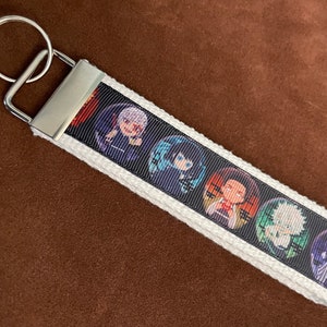 Demon Slayer Characters Key Fob - Etsy