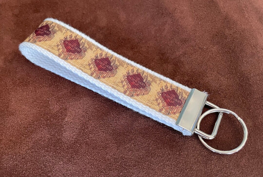 Marauder's Map Key Fob - Etsy