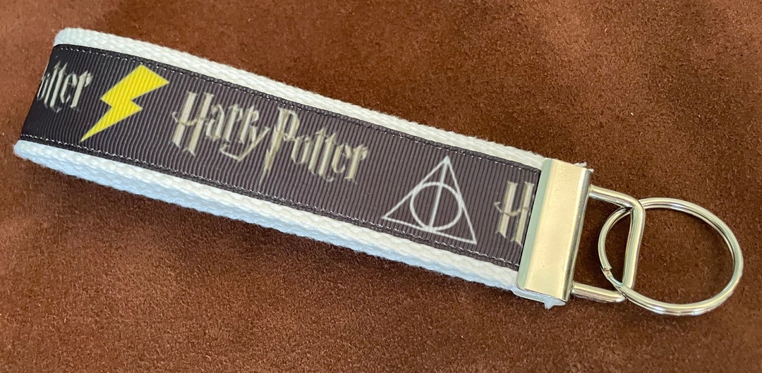 Lightning Bolt Wizard Key Fob - Etsy
