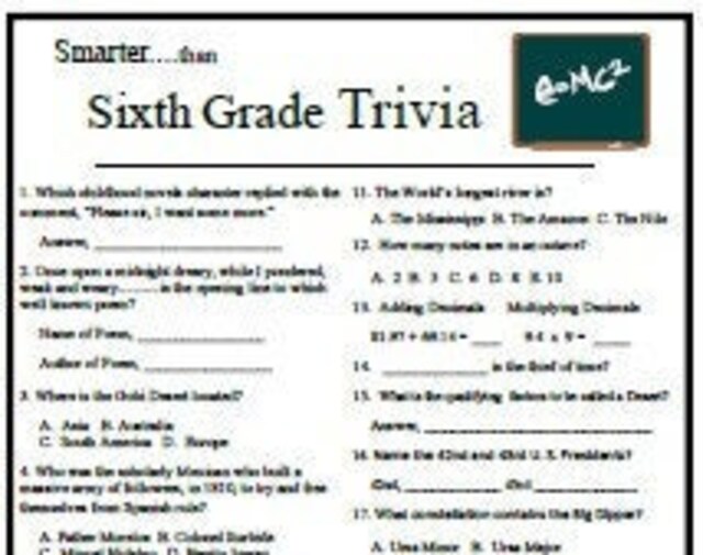 PrintableTriviaGames - Etsy