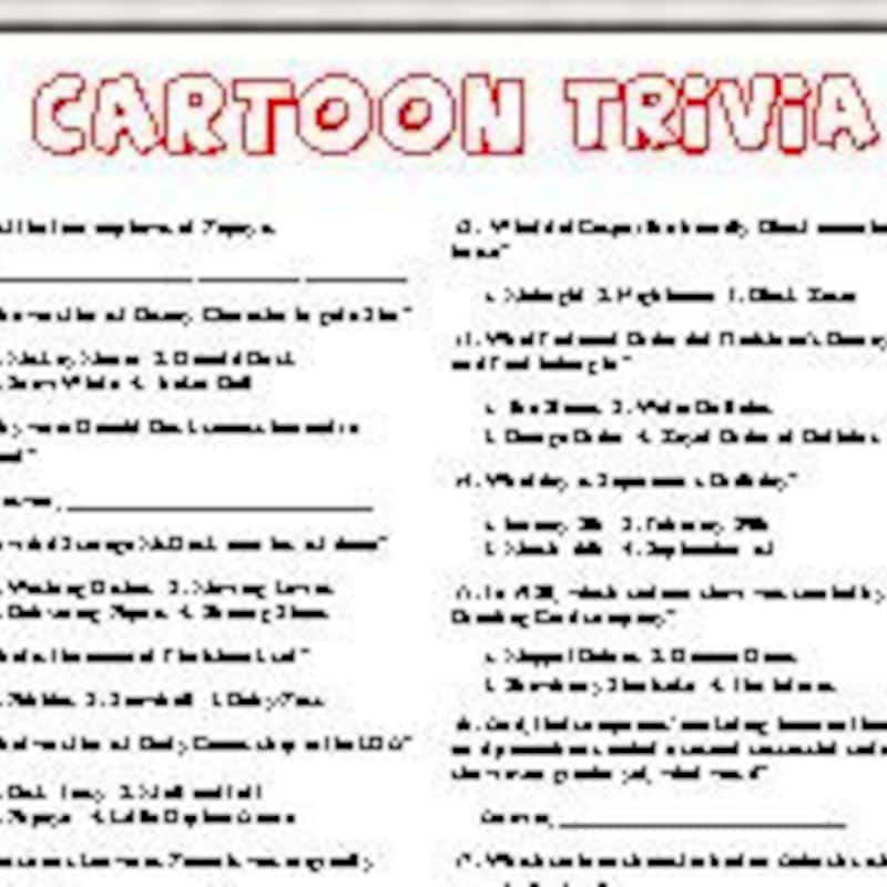 PrintableTriviaGames - Etsy