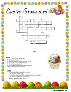 Easter Trivia, Egg Trivia and Facts and an Easter Crossword Puzzle - Etsy
