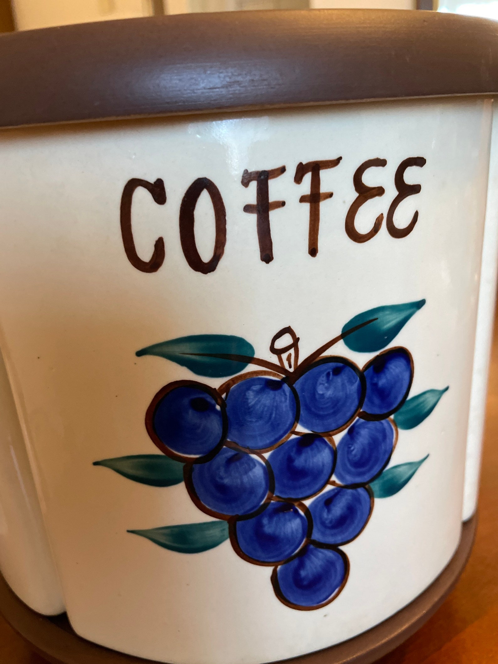 6-piece Revolving Fruit Canister Set by Purinton - Etsy