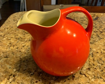 Red Hall Pitcher - Etsy