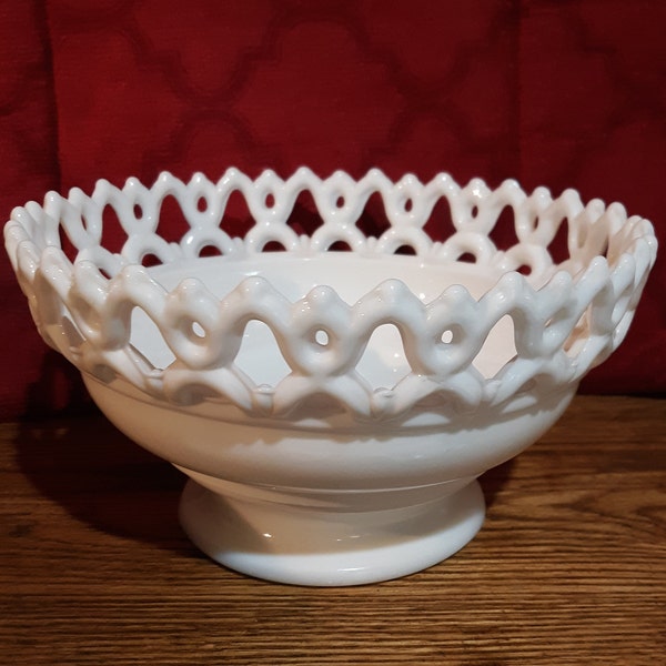 Westmoreland Milk Glass Banana Boat - Etsy