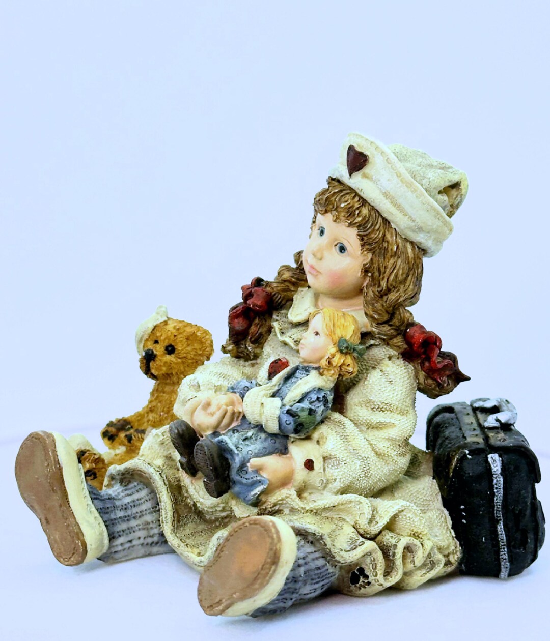 Yesterday's Child Collectible Miniature Doll "for I Will Trust Thee ...