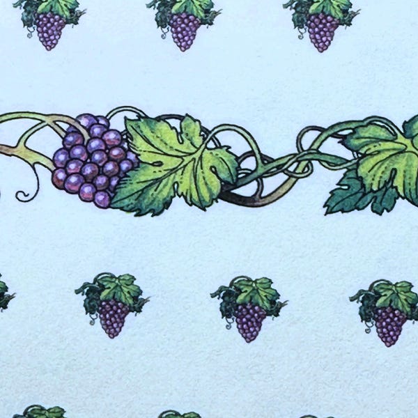 Grapes Wallpaper - Etsy