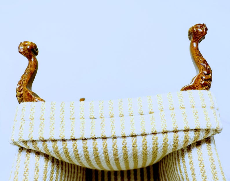Dollhouse Miniature Queen Anne Arm Chair 1:12 Scale - Etsy
