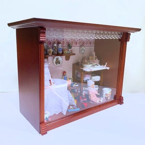 Reutter Porzellan Dollhouse Miniature Wooden Nursery Display in Room ...
