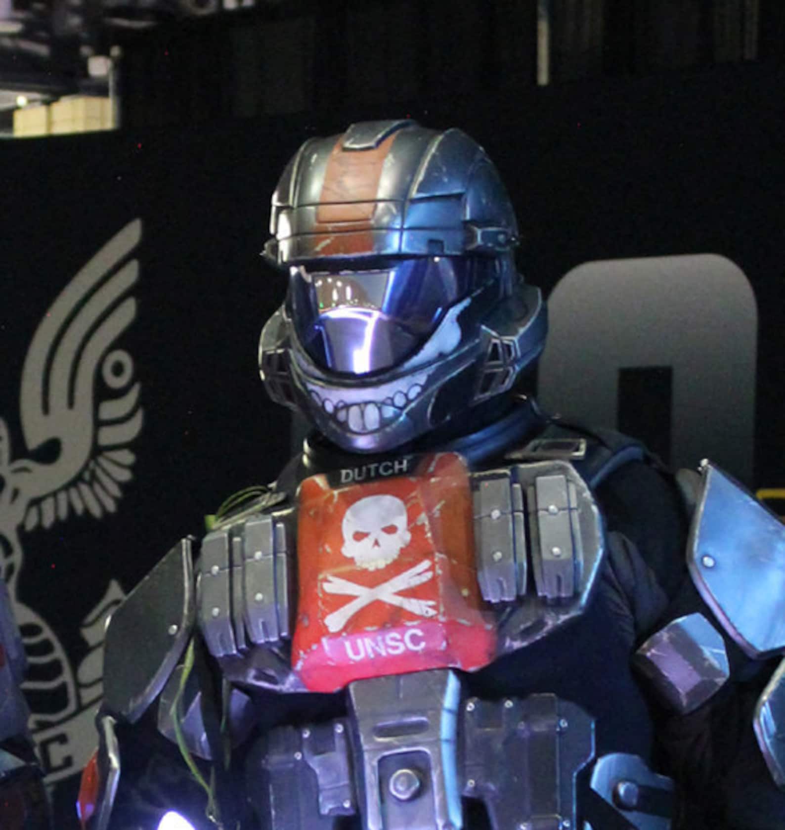 Halo ODST-HS Original Dutch Helmet Cast Costume Helmet | Etsy