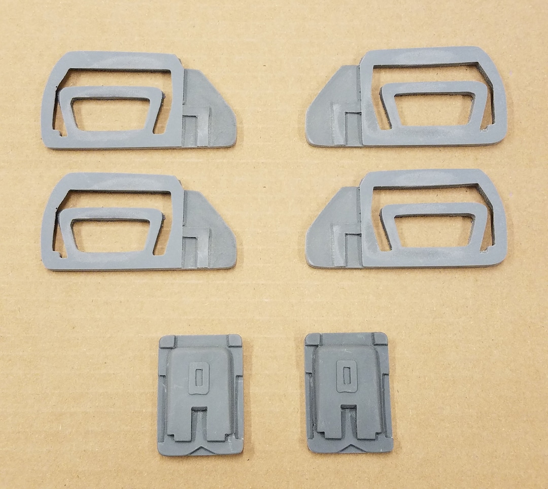 Orbital Trooper Cast Buckle Set (2x Left and Right, 2 Calf Strap ...