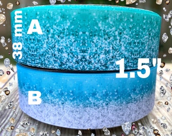 Aqua Blue Ribbon | Etsy