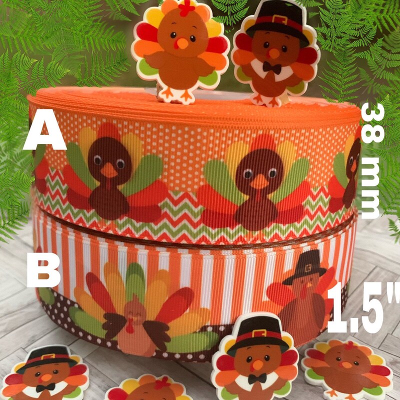 Thanksgiving Ribbon - Etsy
