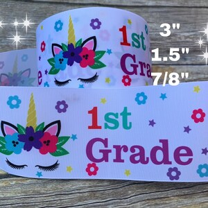 CRAFT SUPPLY First Grade Ribbon .1st Grade Grosgrain Ribbon , 1st Grade ...