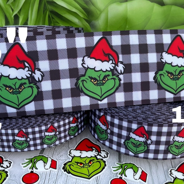 Grinch Ribbon - Etsy