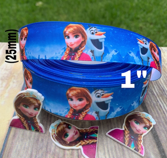 1” frozen ribbon Paper, Party & Kids Embellishments Ribbon etna.com.pe