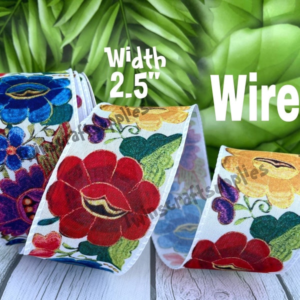 Wired Ribbon by the Roll - Etsy