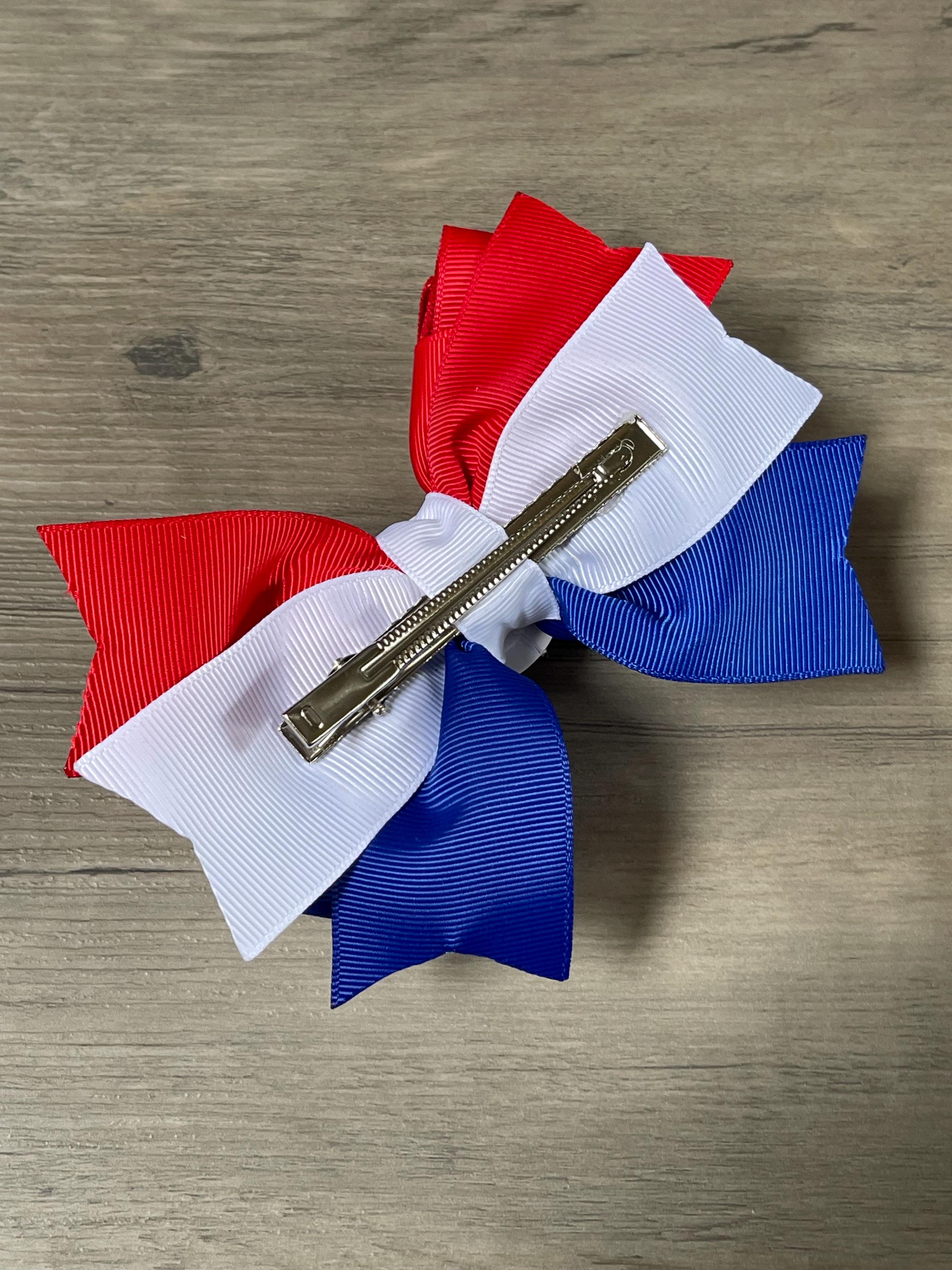 Paraguay Flag Hair Bow. Paraguay Clip Bow . Paraguay Bow. Moño De ...