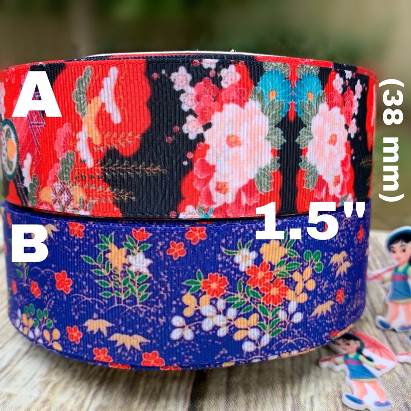 Japanese Fabric Ribbon - Etsy