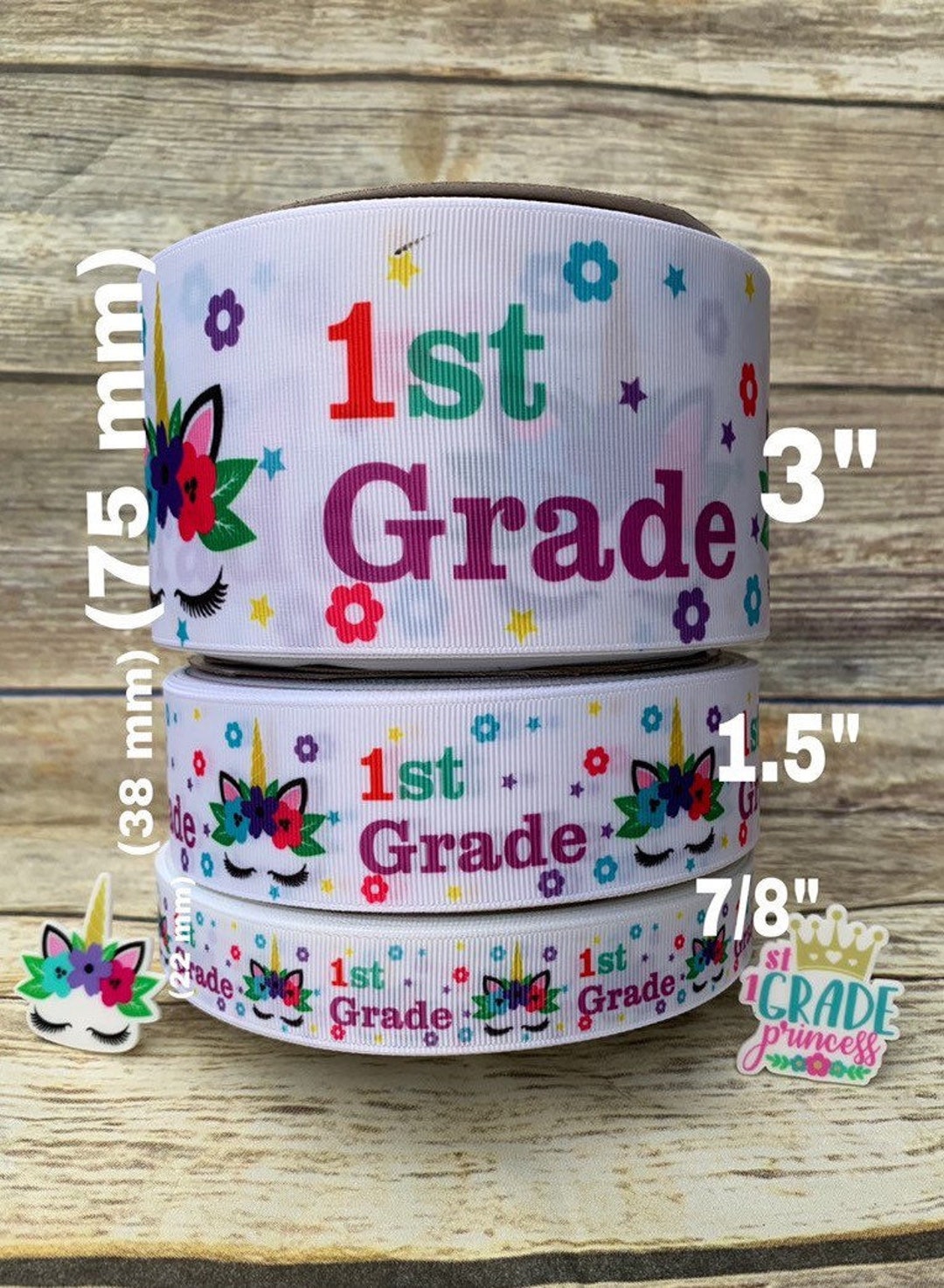 CRAFT SUPPLY First Grade Ribbon .1st Grade Grosgrain Ribbon , 1st Grade ...