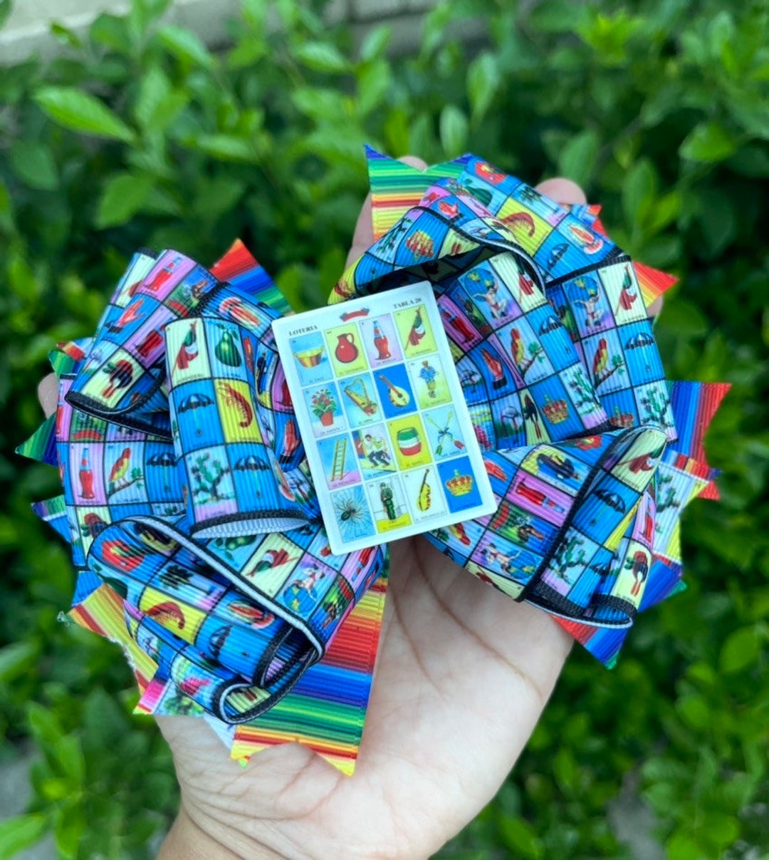 HANDMADE. Mexican Hair Bow. Mexico Hairbow . Mexico Bow. Mexico Clip ...