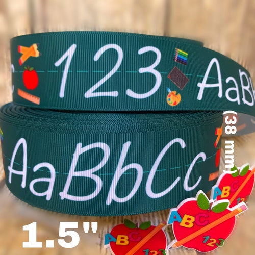 3 Back to School Ribbon | Etsy