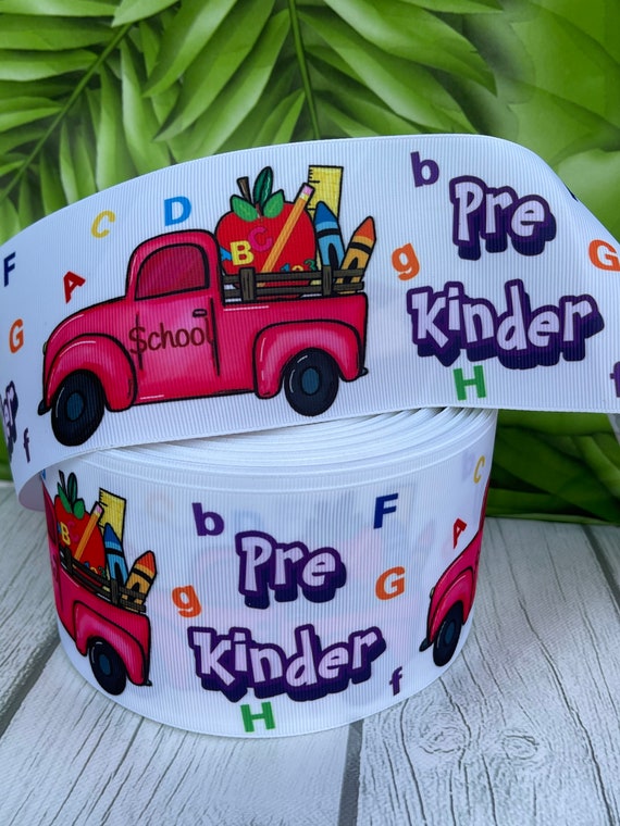 CRAFT SUPPLY. Pre-kinder Grosgrain Ribbon. Pre K Ribbon. - Etsy