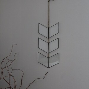Modern Rustic Arrow Wall Hanging Modern Stained Glass Arrow - Etsy