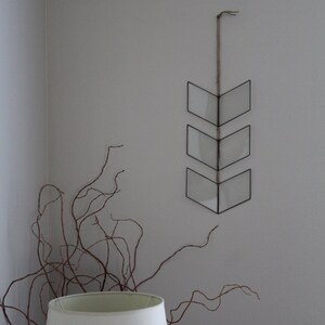 Modern Rustic Arrow Wall Hanging Modern Stained Glass Arrow - Etsy